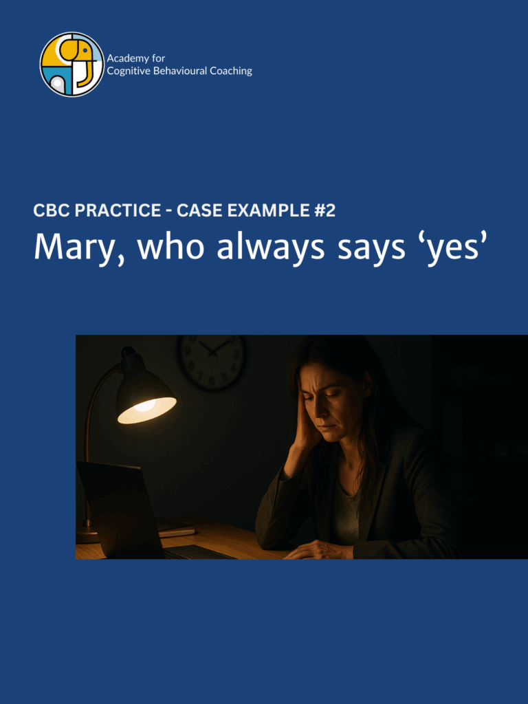 Understanding CBC – Academy for Cognitive Behavioural Coaching